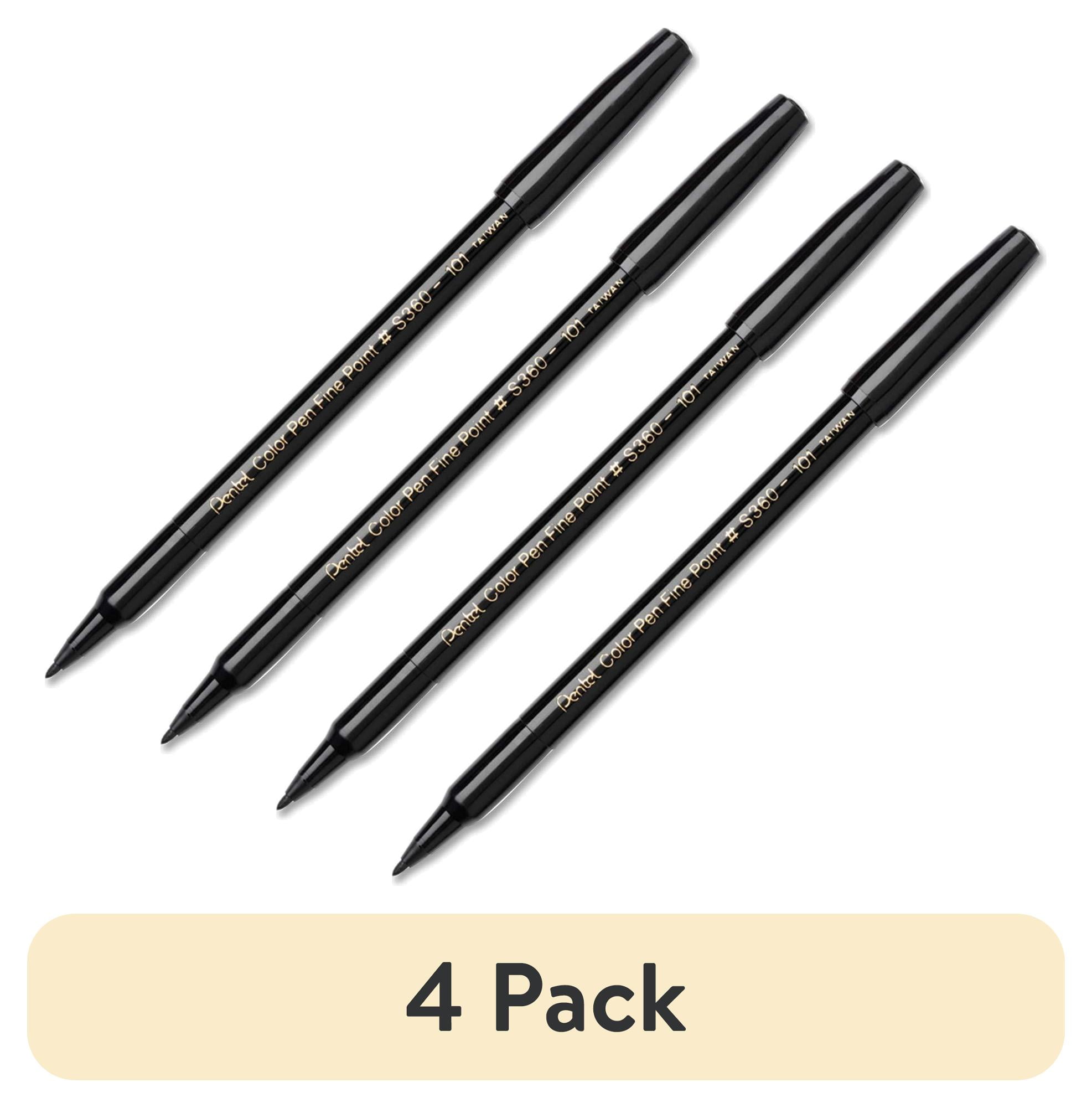 (4 pack) Pentel Fine Point Color Pen -PENS360101 - Walmart.com
