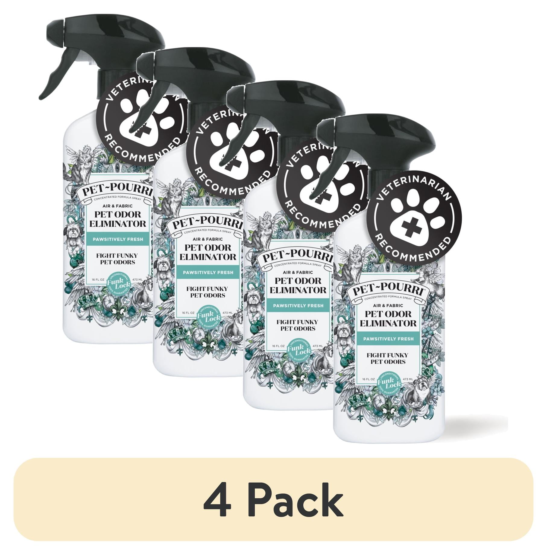 (4 pack) Pet~Pourri Pawsitively Fresh Pet & Home Deodorizer Spray ...