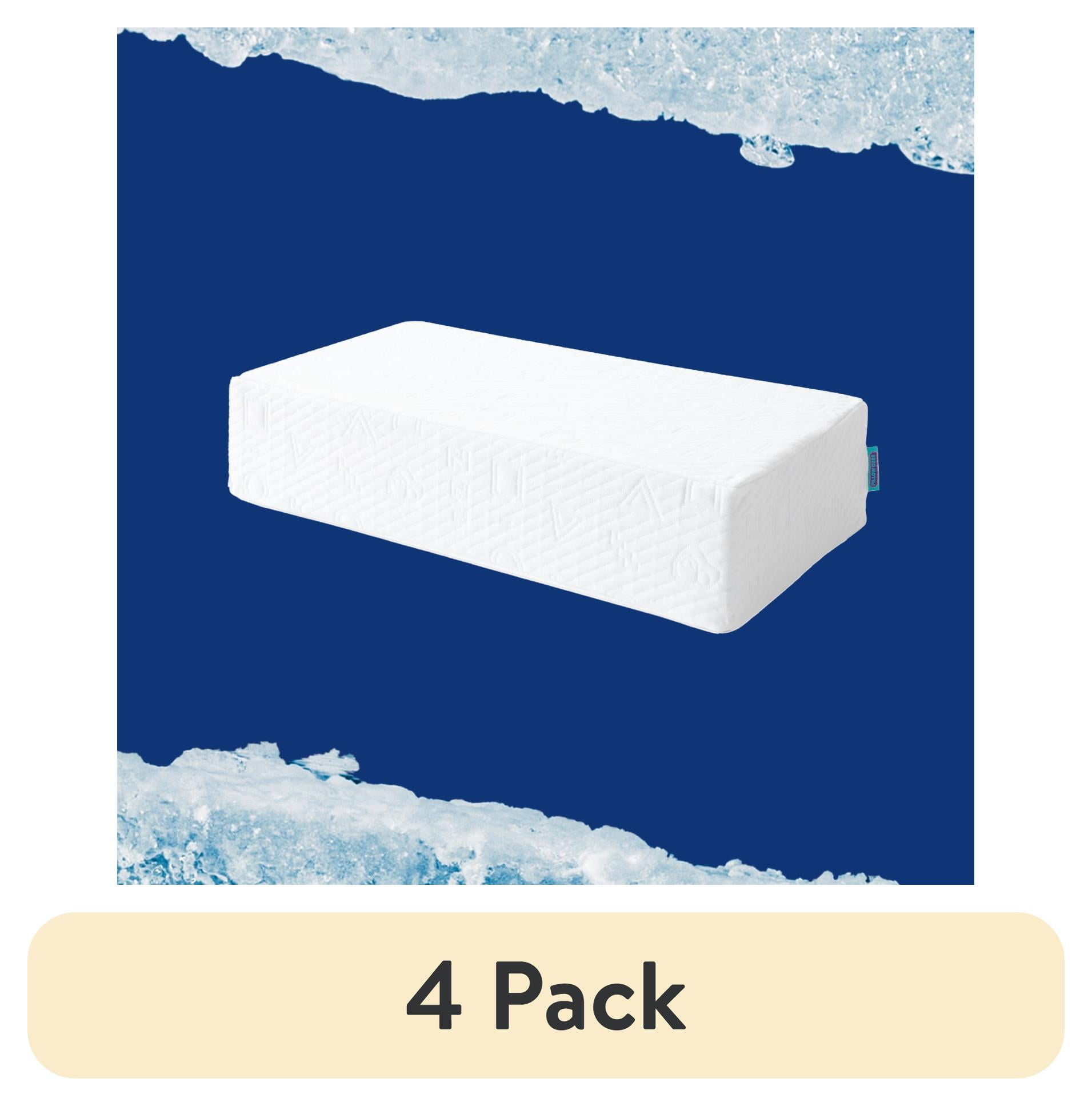 (4 pack) Pillow Cube Ice Cube Cooling Memory Foam Bed Pillow (1 Count ...