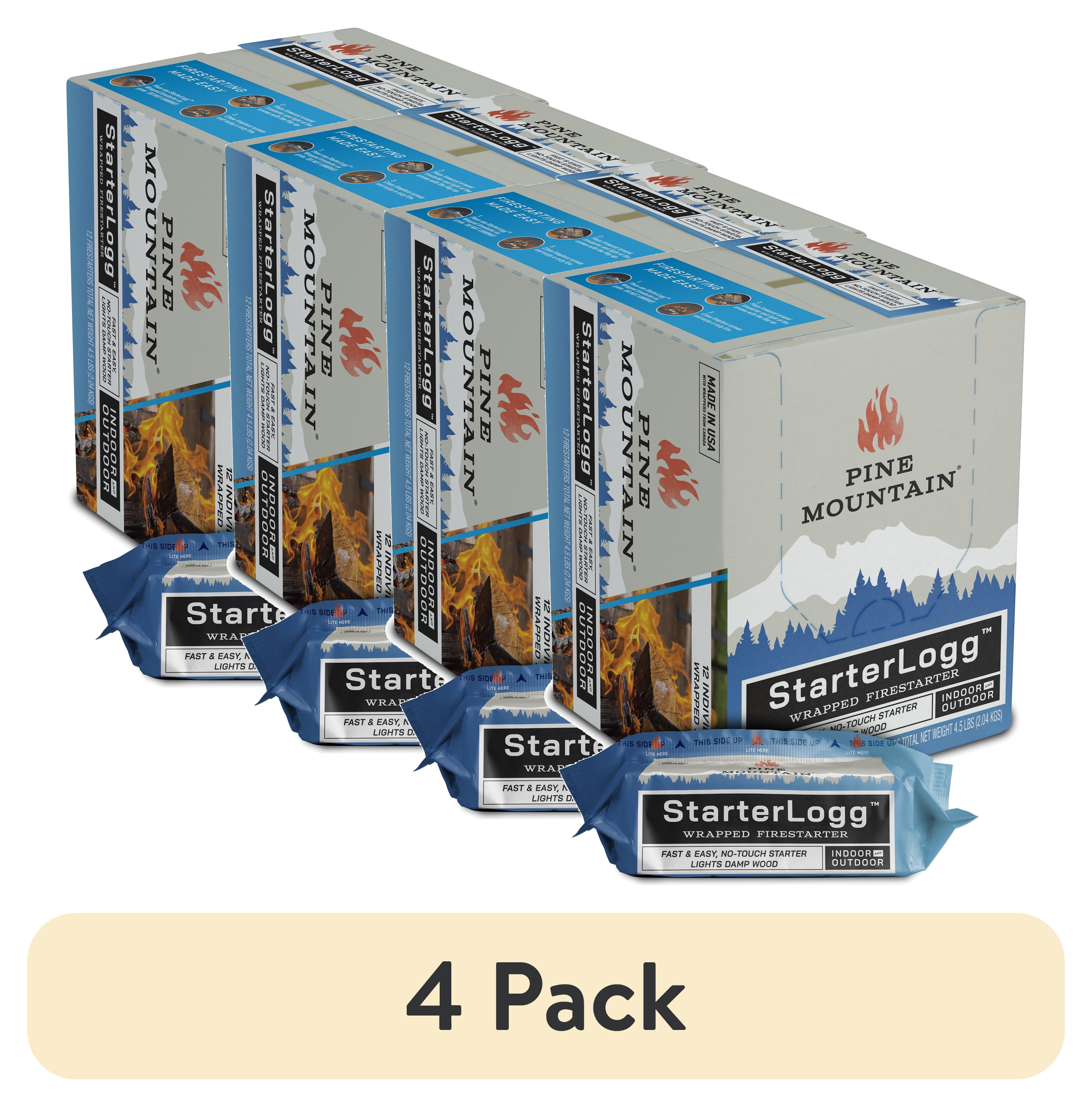 (4 pack) Pine Mountain Extreme Start Wrapped Fire Starters 1 pack - 0.4 ...