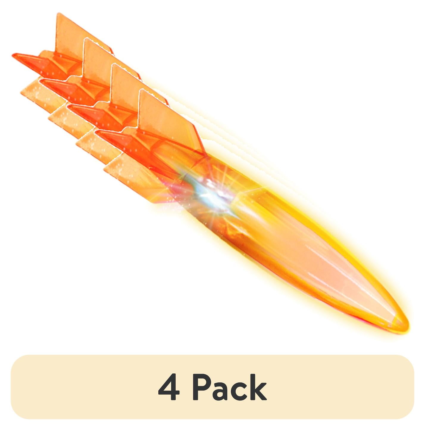(4 pack) Play Day Light-Up Torpedoes 4-Pack Kids Pool Underwater Dive ...