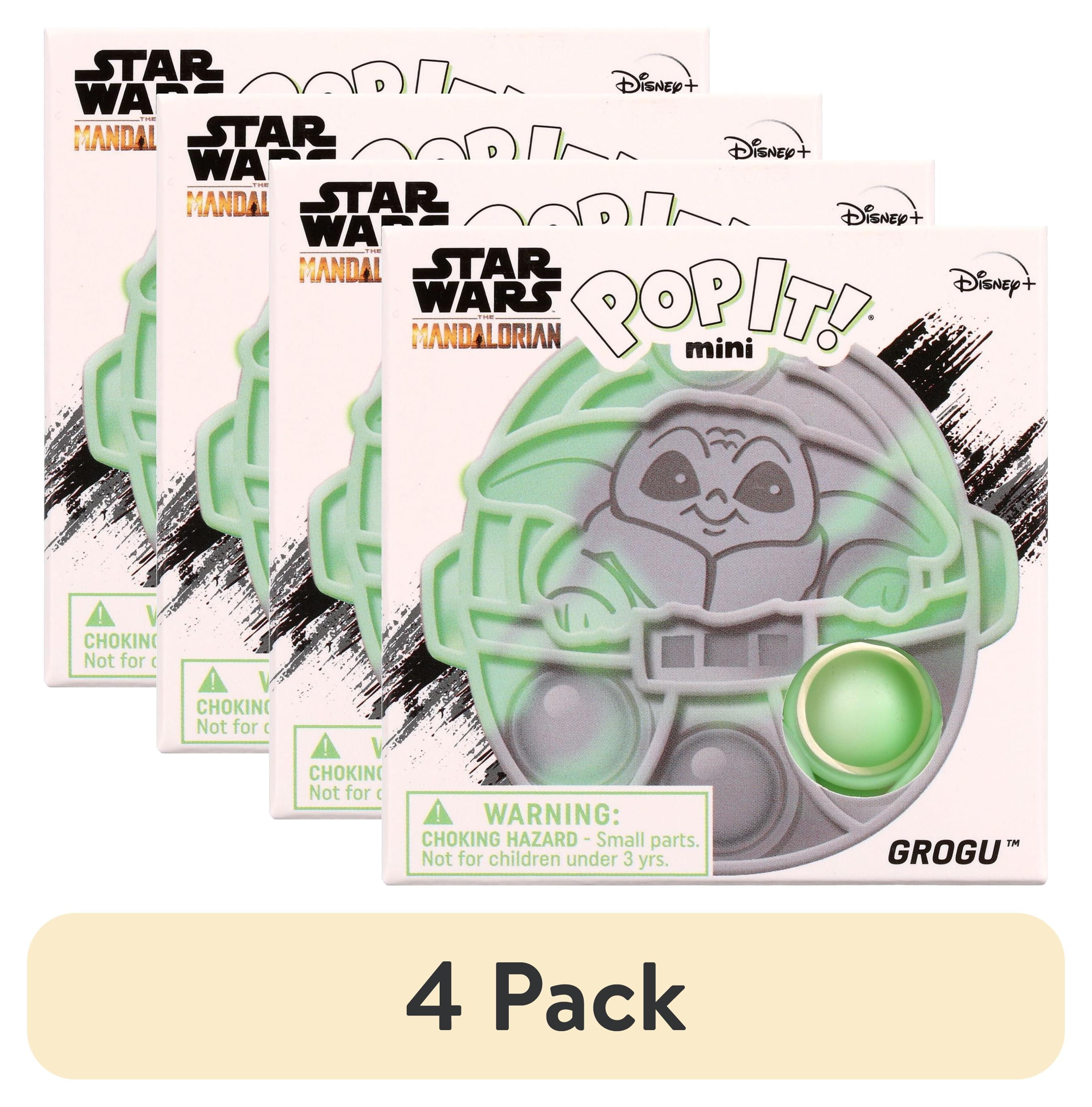 (4 pack) Pop It! Mini - Star Wars - Grogu - Walmart.com