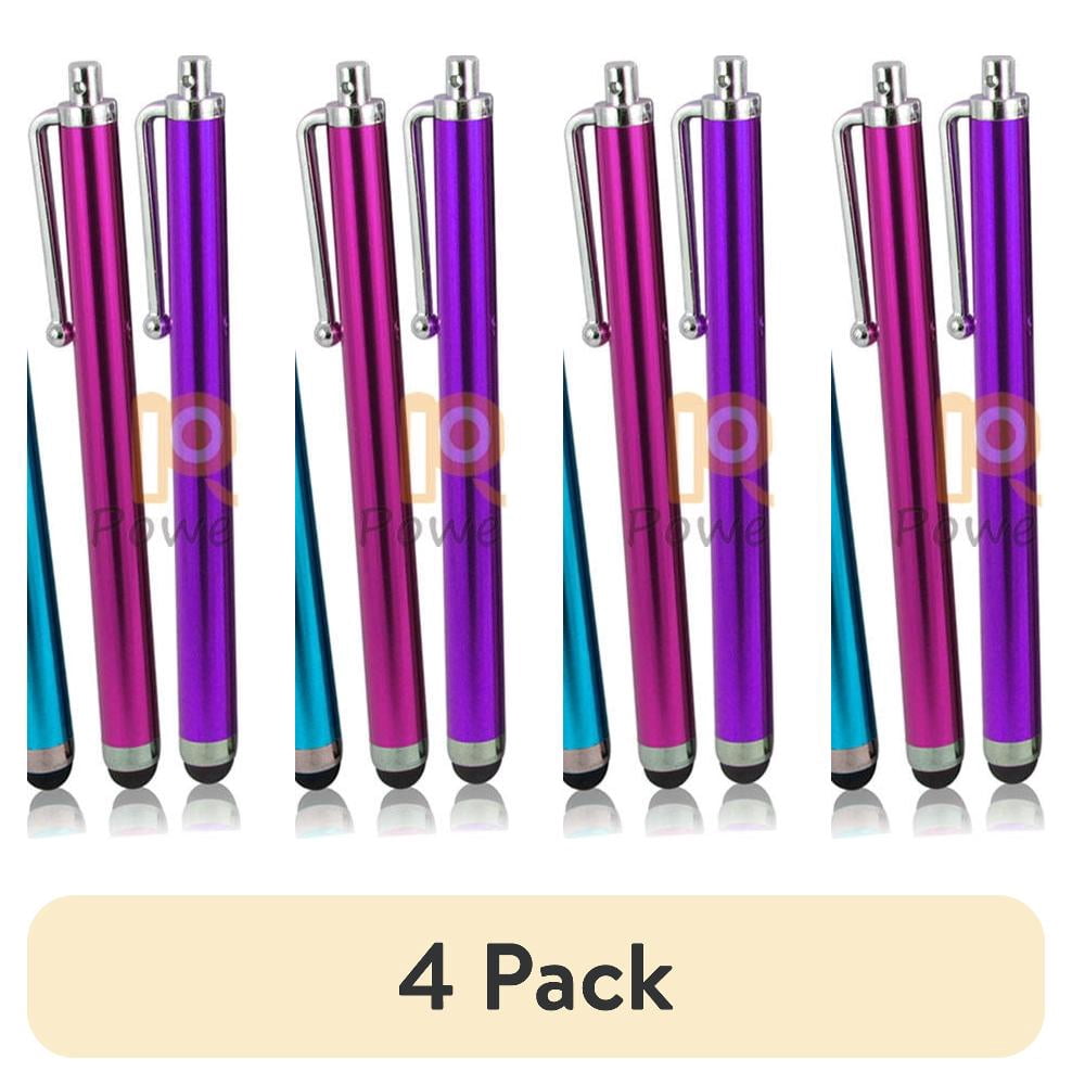 (4 pack) Poweradd Universal Touch Screen Stylus Pen, Multi-color, 10 ...