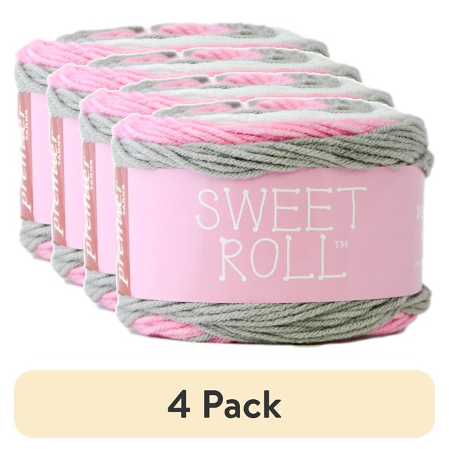 (4 pack) Premier Sweet Roll Yarn-Bubble Pop - Walmart Business Supplies