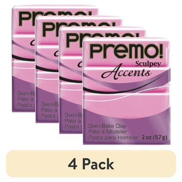 Sculpey Premo Polymer Clay 2oz-Light Pink - Walmart.com