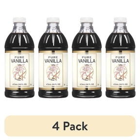 Pure Vanilla Extract 16oz - Imported Vanilla Beans, Kosher Certified ...