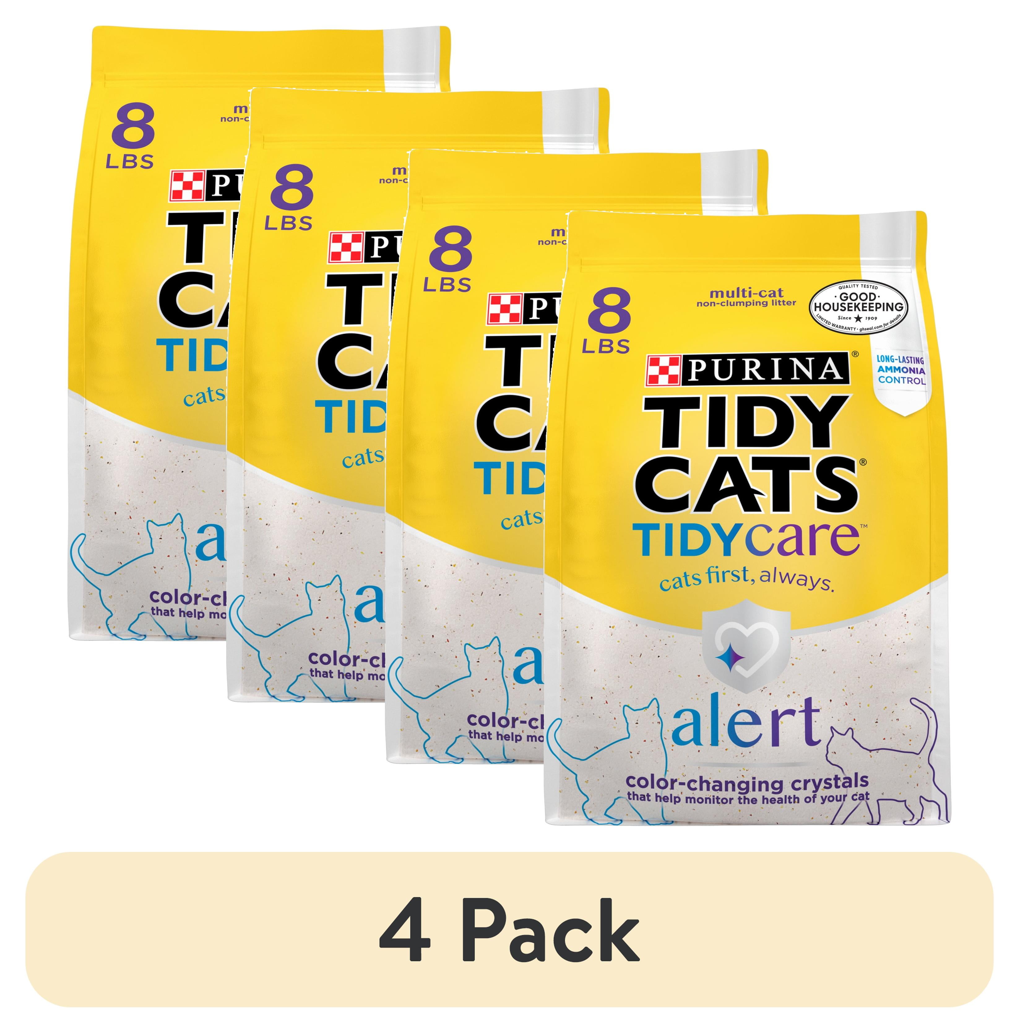(4 pack) Purina Tidy Cats Tidy Care Alert Health Monitoring Cat Litter ...