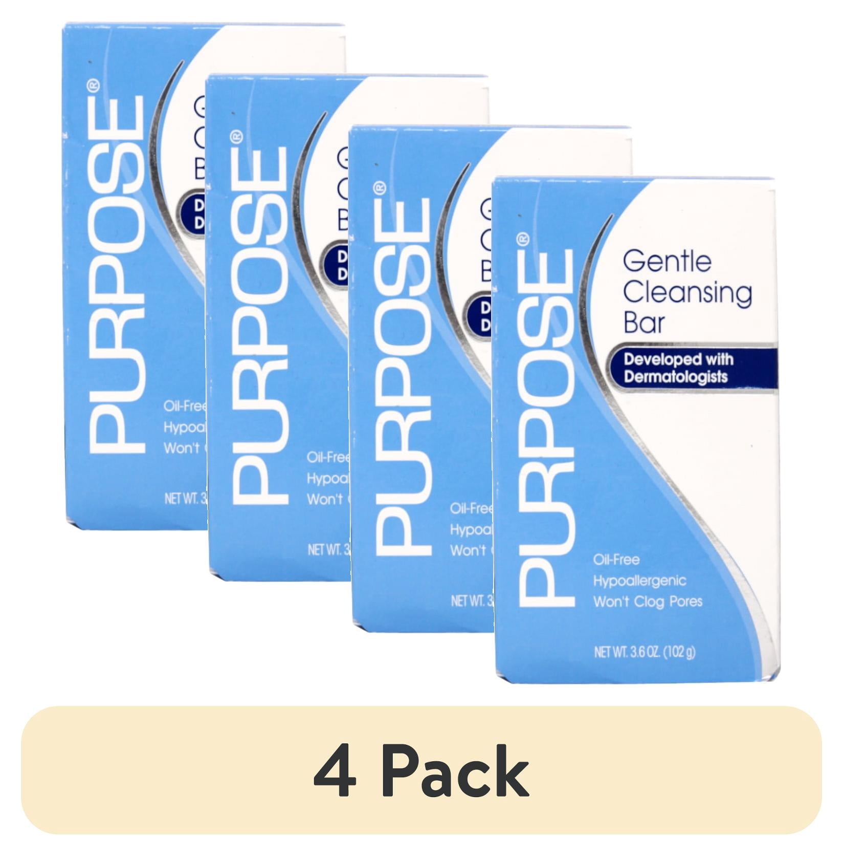 (4 pack) Purpose Gentle Cleansing Bar - 3.6 oz - Walmart.com