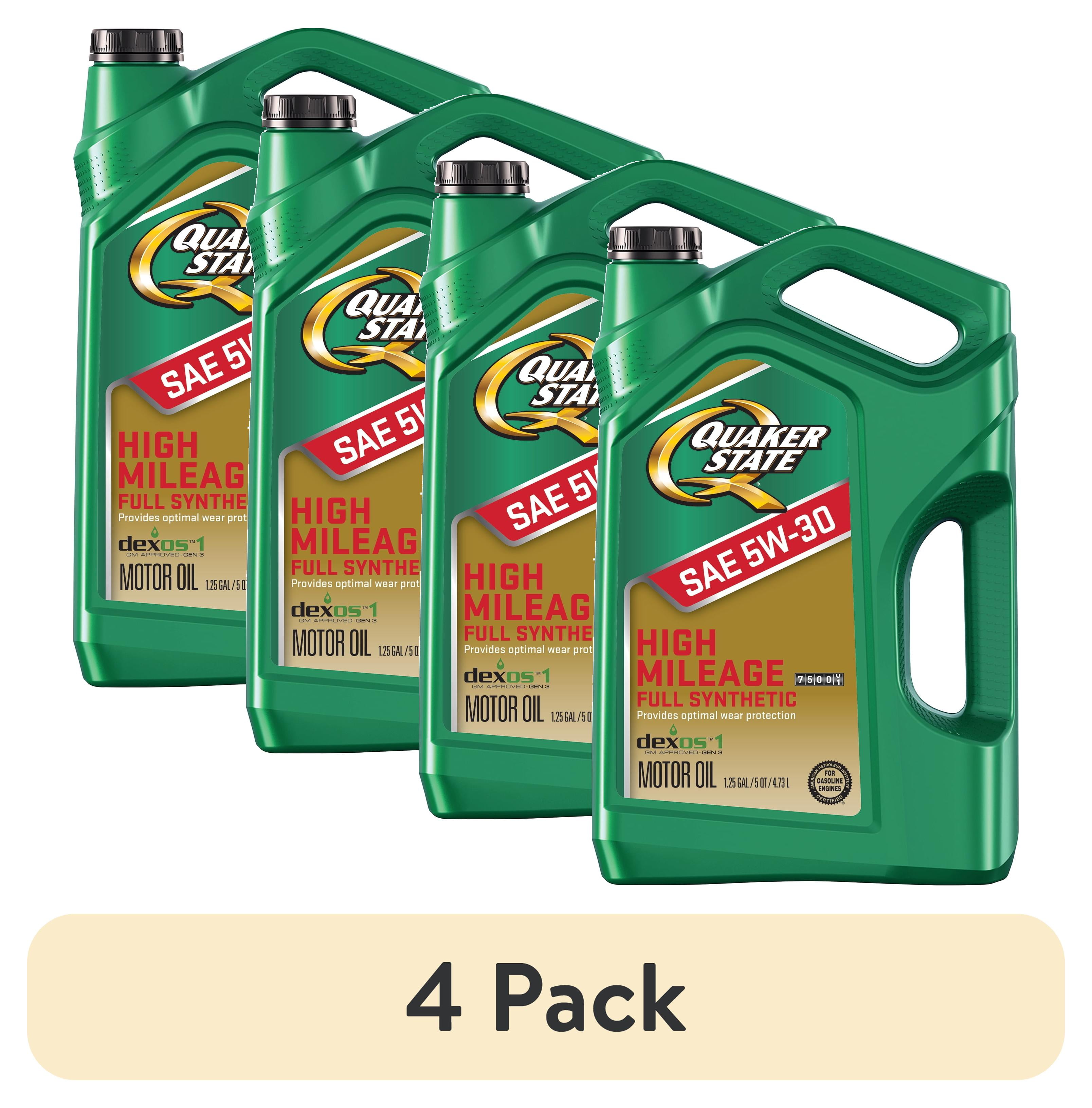 Quaker State High Mileage Full Synthetic Vs Castrol Edge