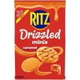 4 pack RITZ Drizzled Minis Caramel Crackers, Snacks for Kids and Adults ...