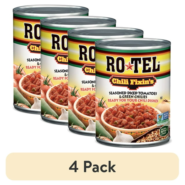 Rotel Chili Fixin' 4pk | Jarred - Walmart Business Supplies