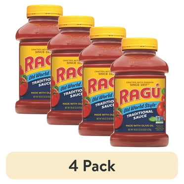 Ragu Old World Style Traditional Sauce, Made with Olive Oil, Perfect ...