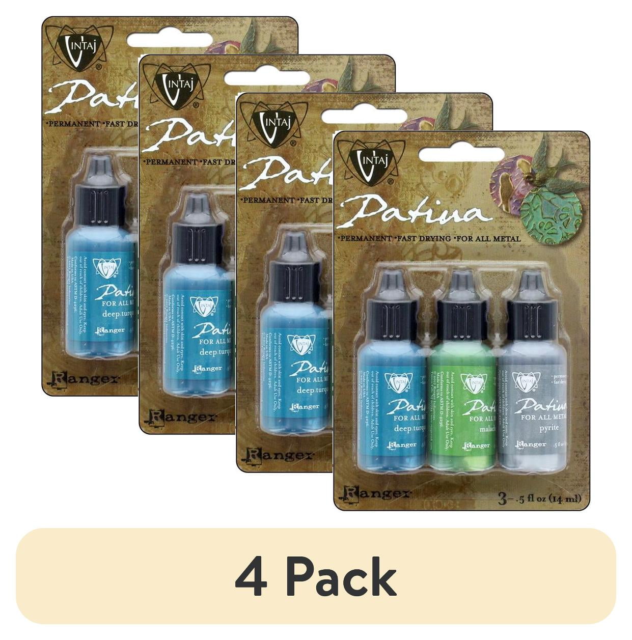 (4 pack) Ranger Vintaj Patina Kit Santa Fe Market - Walmart Business ...