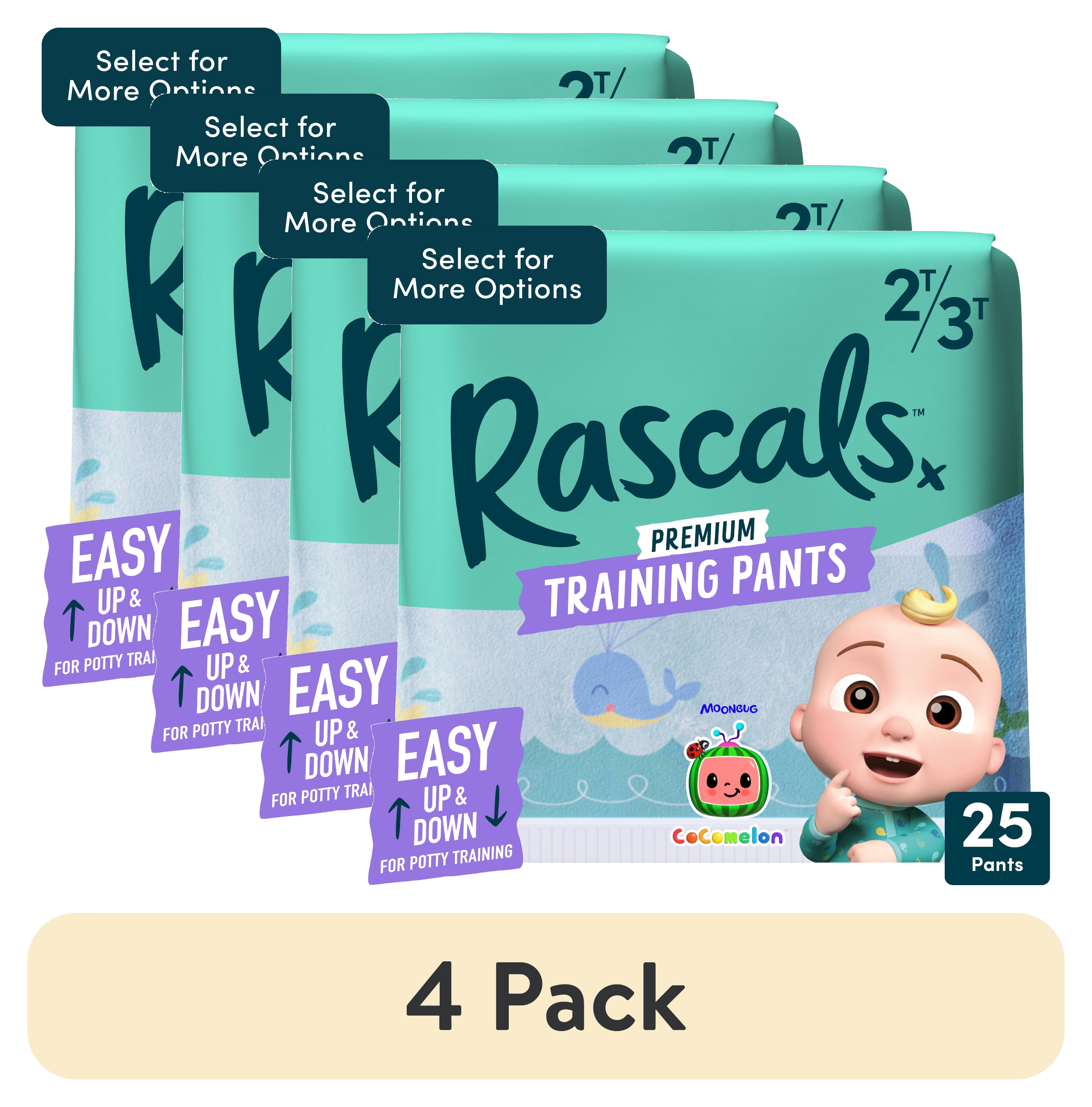 (4 pack) Rascals Premium CoComelon Absorbent Potty Training Pants 2T-3T ...