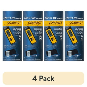 ReliOn Platinum Blood Glucose Meter Kit - Walmart.com