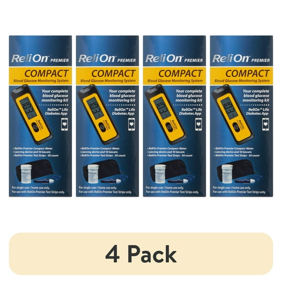 Re-Li-On Blood Glucose Monitoring System with Bluetooth, Fast Results ...