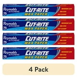 (4 pack) Reynolds Cut-Rite Wax Paper, 75 Square Feet - Walmart.com