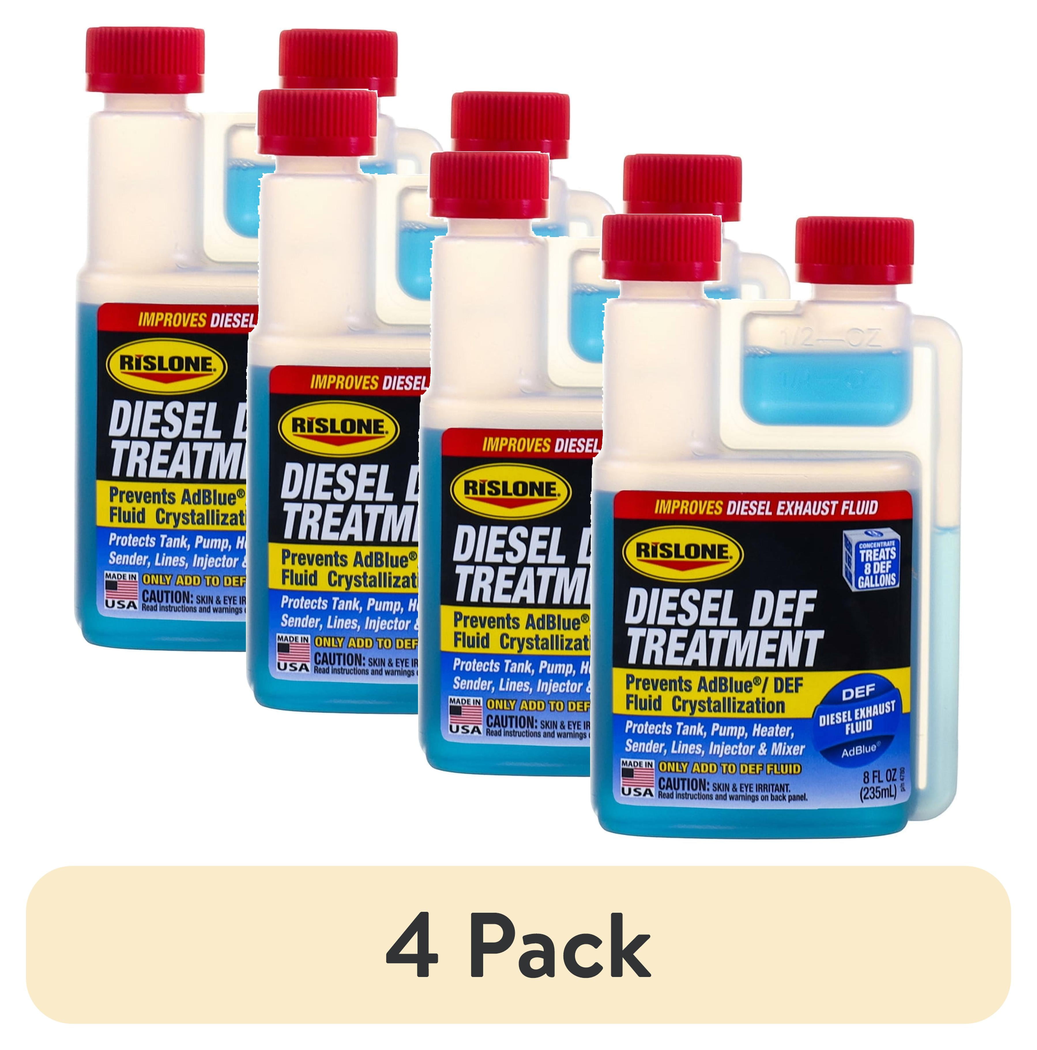 (4 pack) Rislone Diesel DEF Treatment 4780 Diesel Exhaust Fluid, Diesel ...