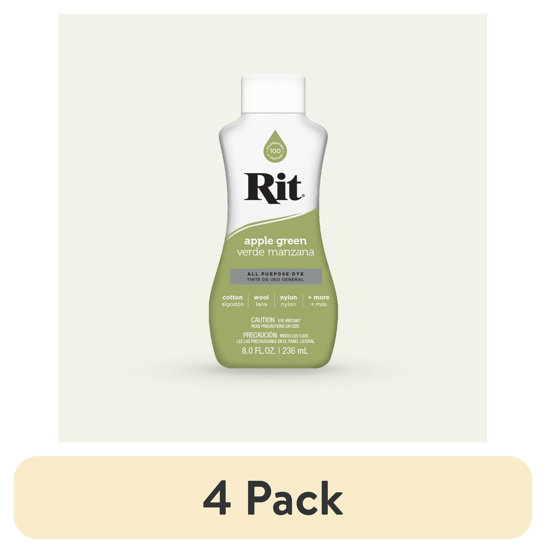 (4 pack) Rit Dye Liquid-Apple Green - Walmart.com