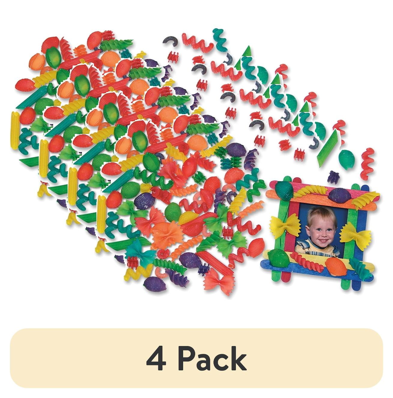 (4 pack) Roylco Art-a-Roni Color Craft Noodles, Assorted, 1 Pack ...