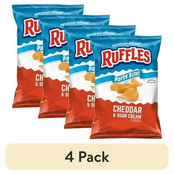 Cheddar and Sour Cream Ruffles in Chips - Walmart.com