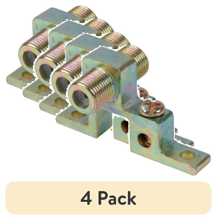 (4 pack) Rca Vh131r Single Coaxial Ground Block - Walmart.com