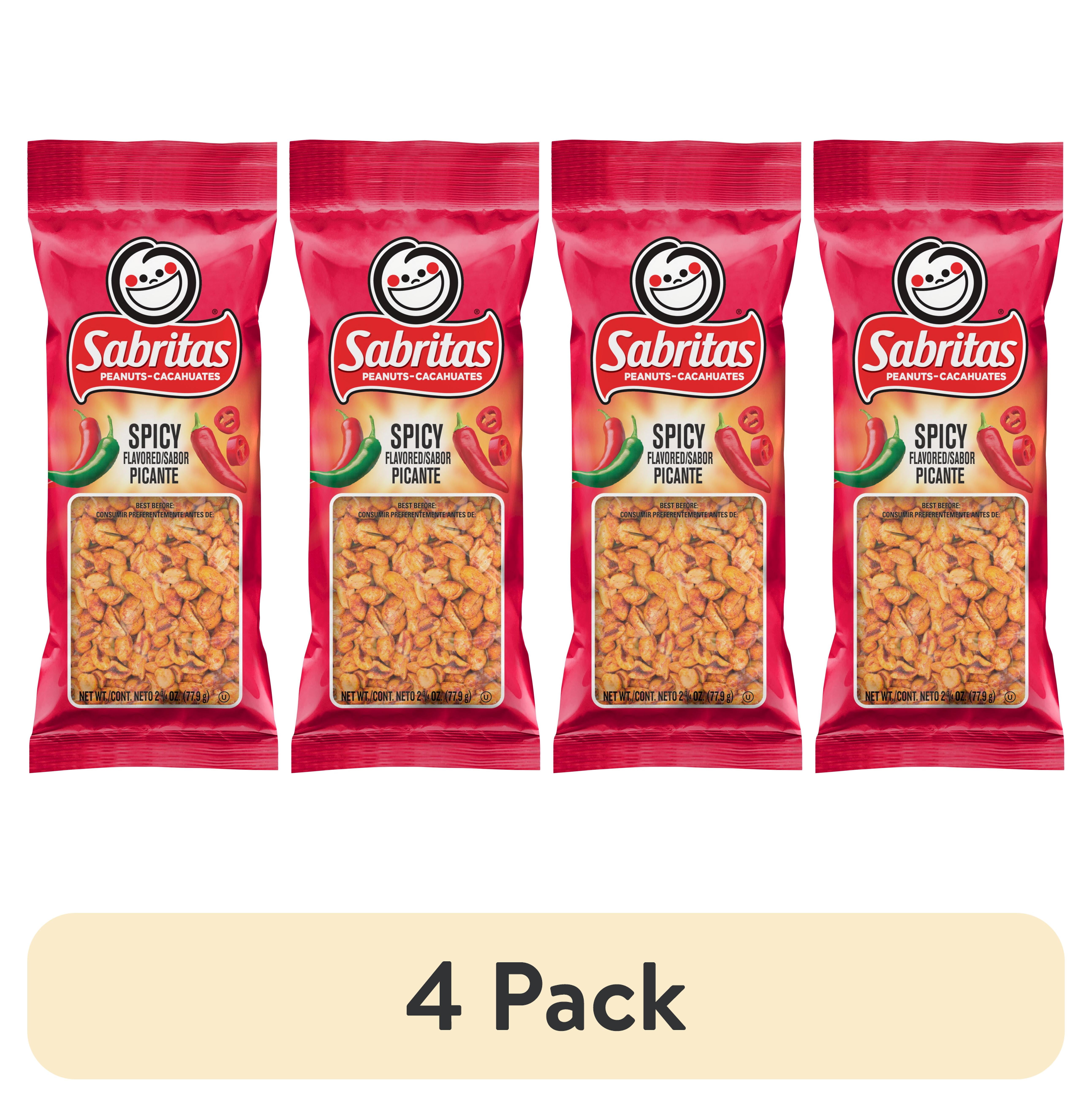 (4 pack) SABRITAS PICANTE NUTS 2.75OZ - Walmart.com