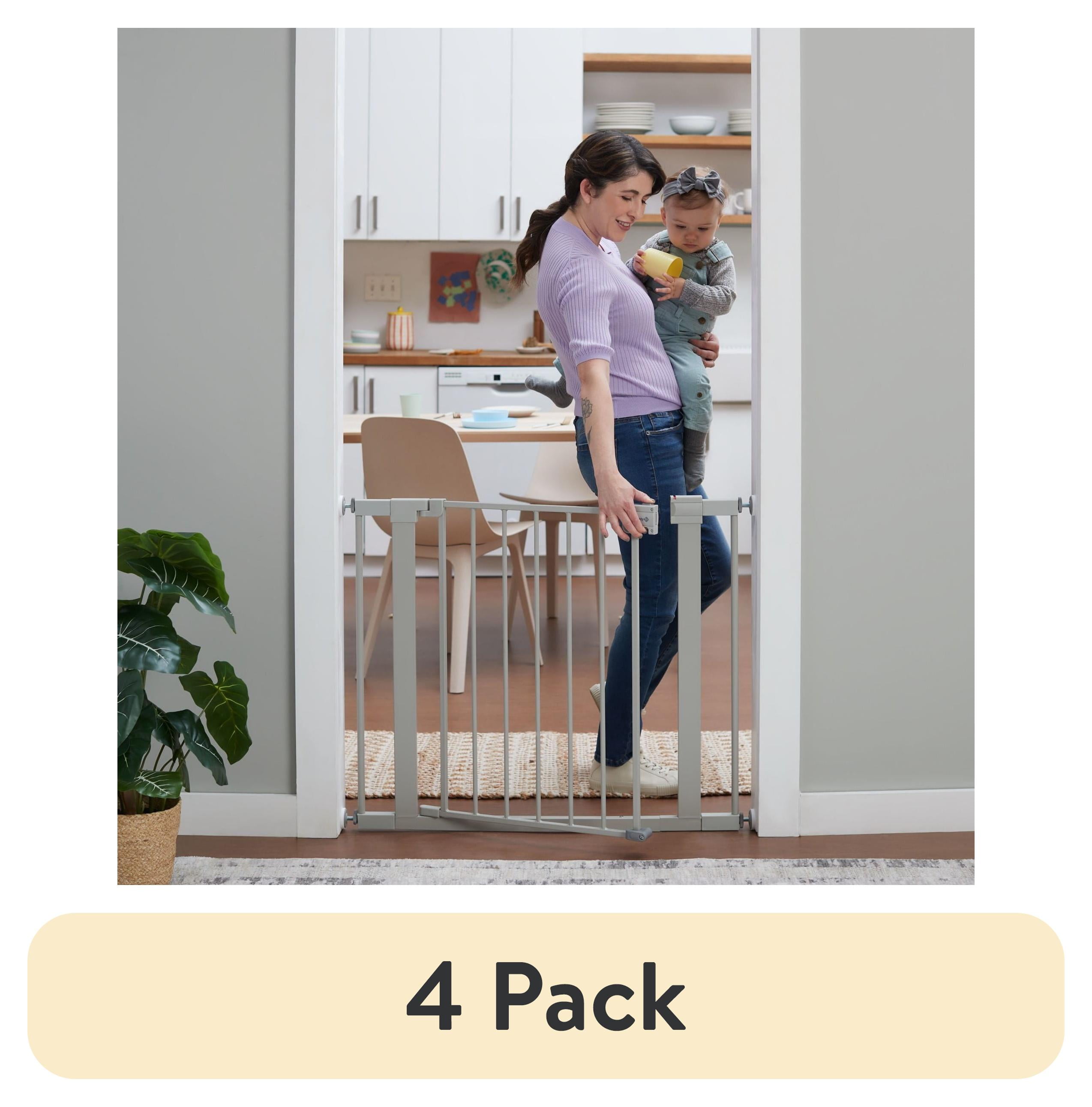 (4 pack) Safety 1st Pressure Mounted Baby Gates for Doorways ...