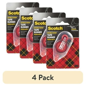 (3 pack) Glue Dots Clear Adhesive Permanent Craft Dots, 200 Dots on a ...