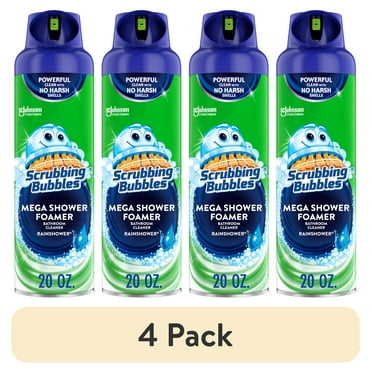 Scrubbing Bubbles Mega Shower Foamer Disinfectant Aerosol - Rainshower ...