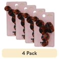 (4 pack) Scunci Claw Hair Clips for Women Elegant Round Design Hair ...