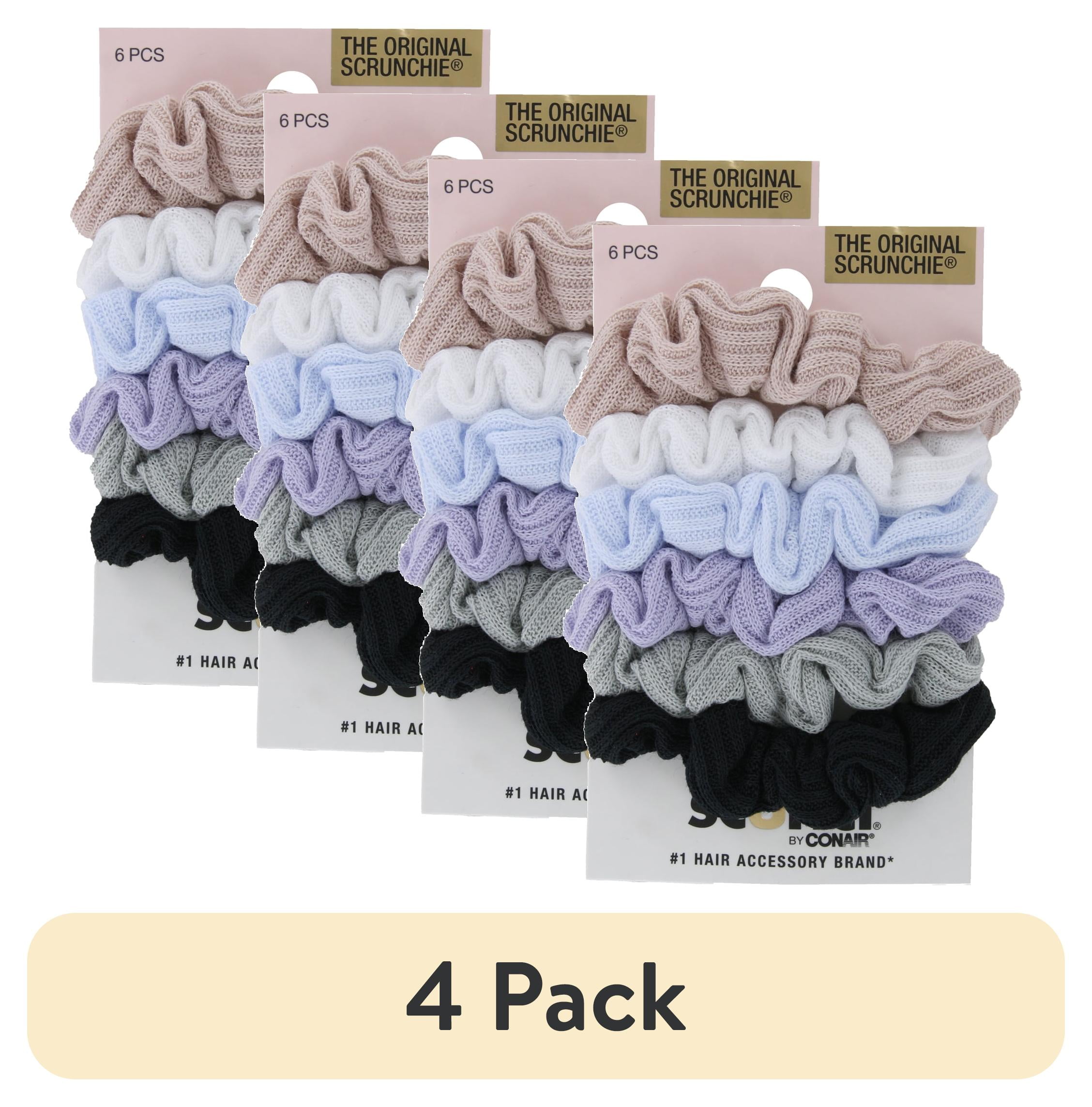 (4 pack) Scunci The Original Scrunchie Mini Waffle Twisters Hair ...