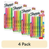 Sharpie Clear View Smear Guard Highlighter, Assorted 12 Count with ...