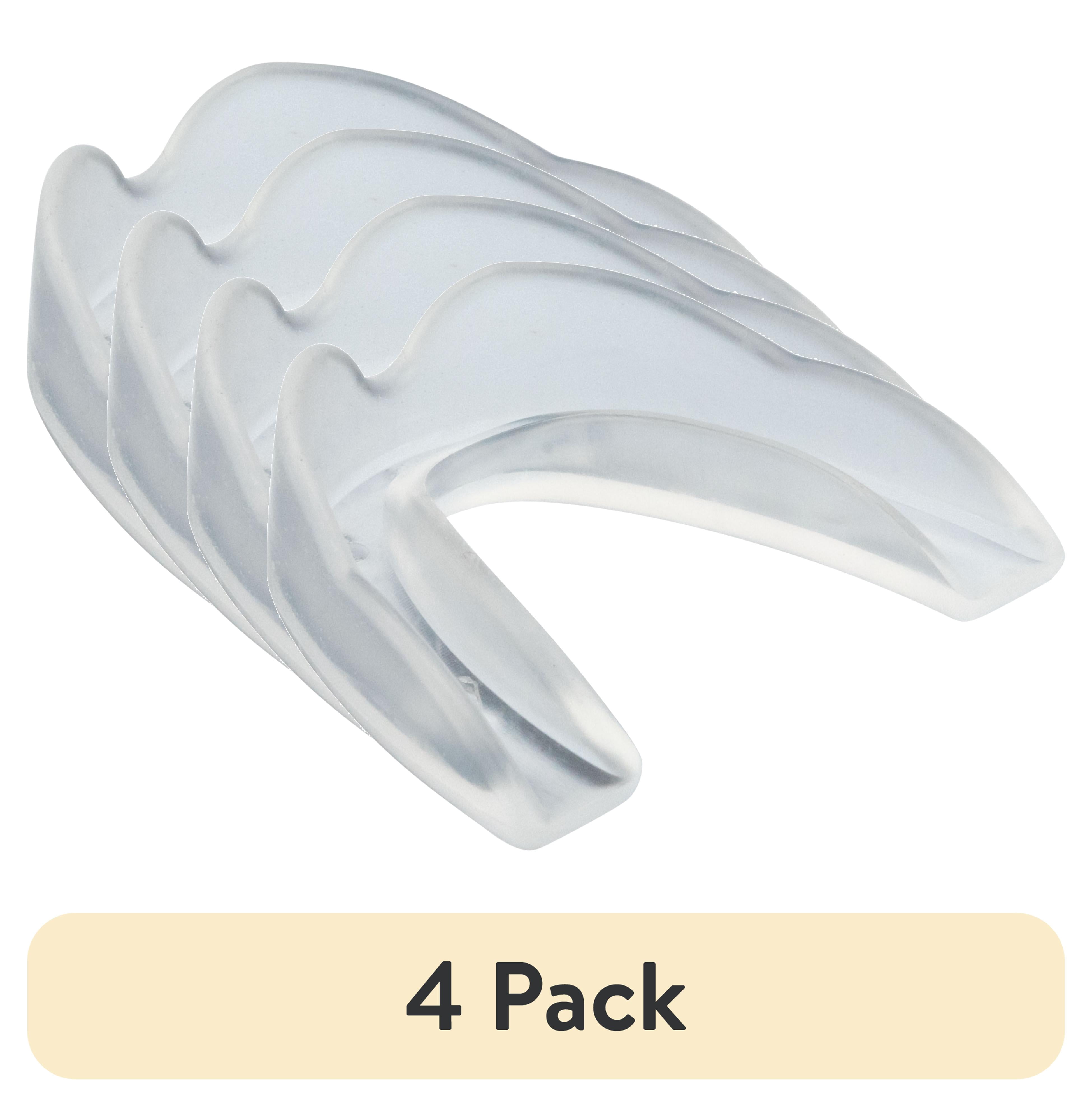(4 pack) Shock Doctor, EZ Sport Multi-Sport Mouthguard, Youth, Clear ...