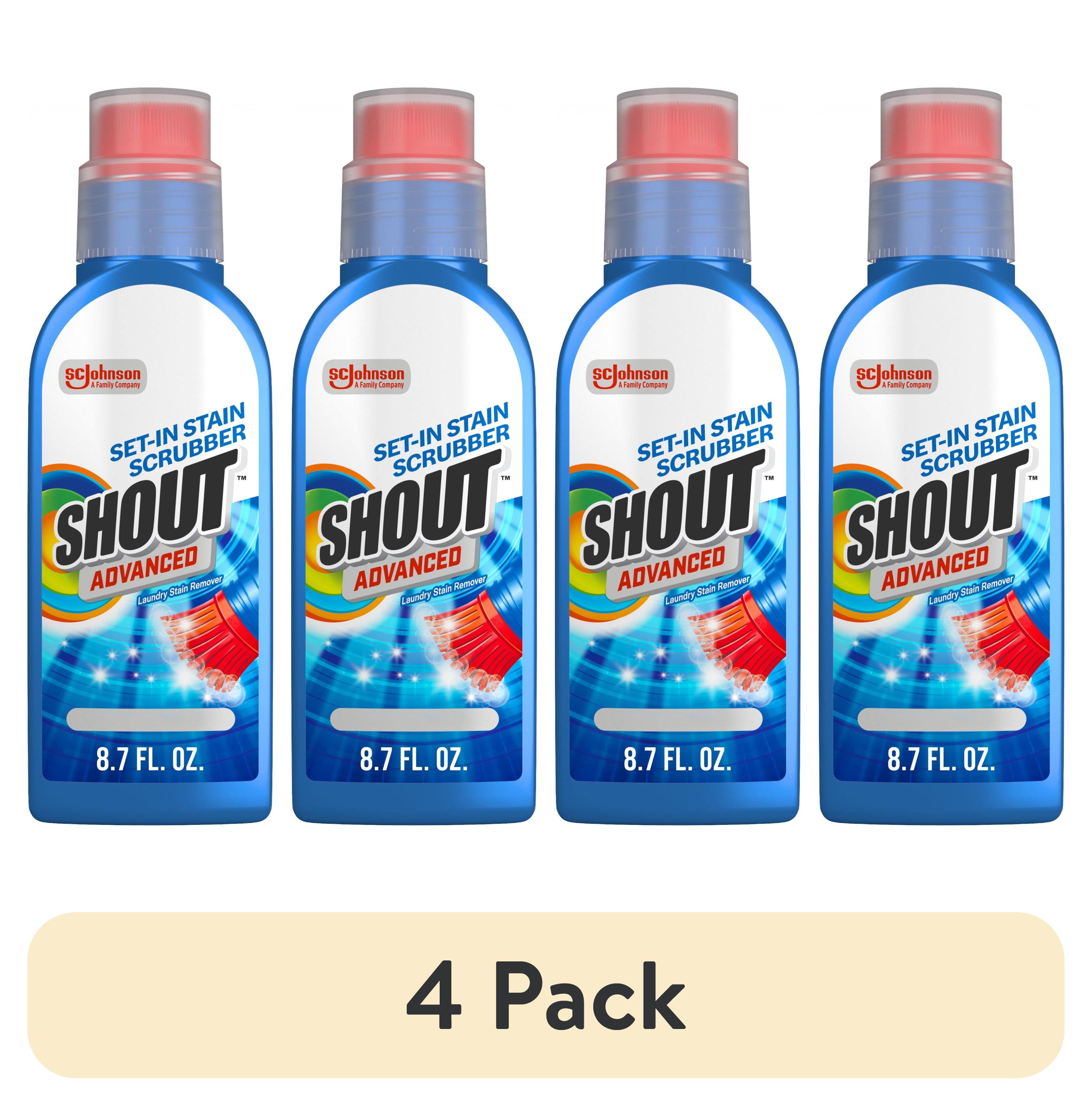 (4 pack) Shout Advanced Ultra Concentrated Gel Brush, 8.7 fl Ounce ...