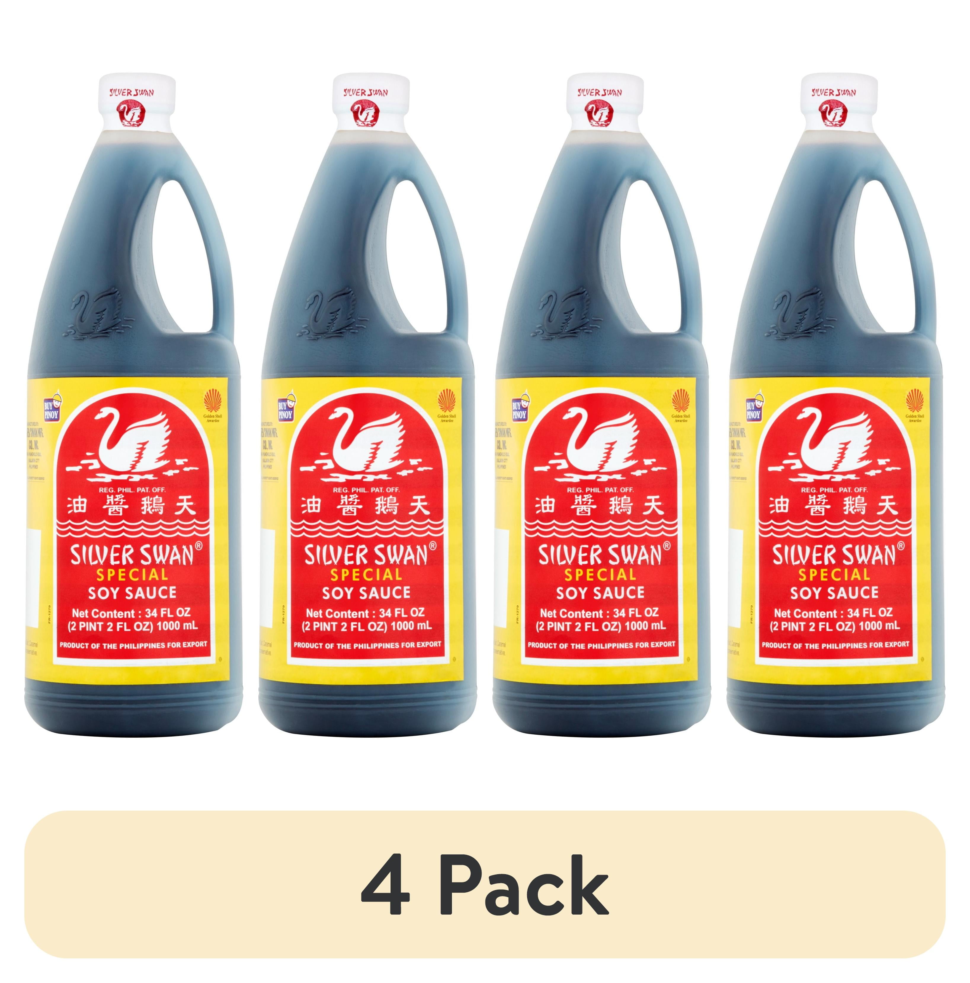 (4 pack) Silver Swan Special Soy Sauce, 34 fl oz - Walmart.com