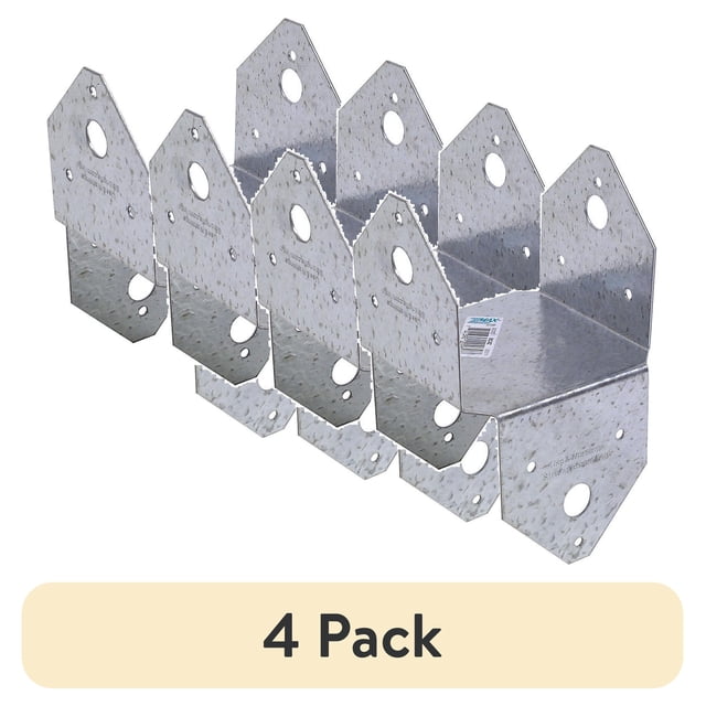 (4 pack) Simpson Strong Tie BC4Z-R 4x Post Cap ZMAX - Walmart Business ...