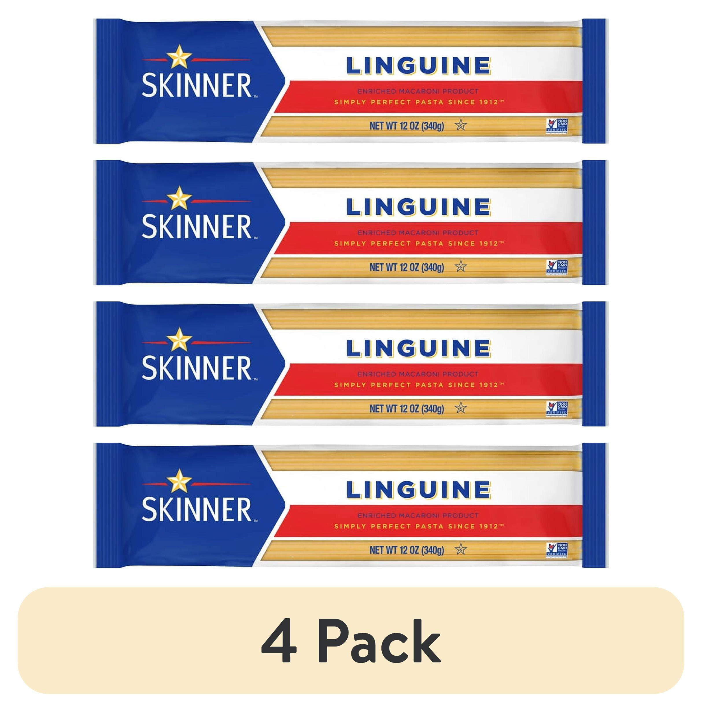 (4 pack) Skinner 12 oz Linguini Pasta - Walmart.com