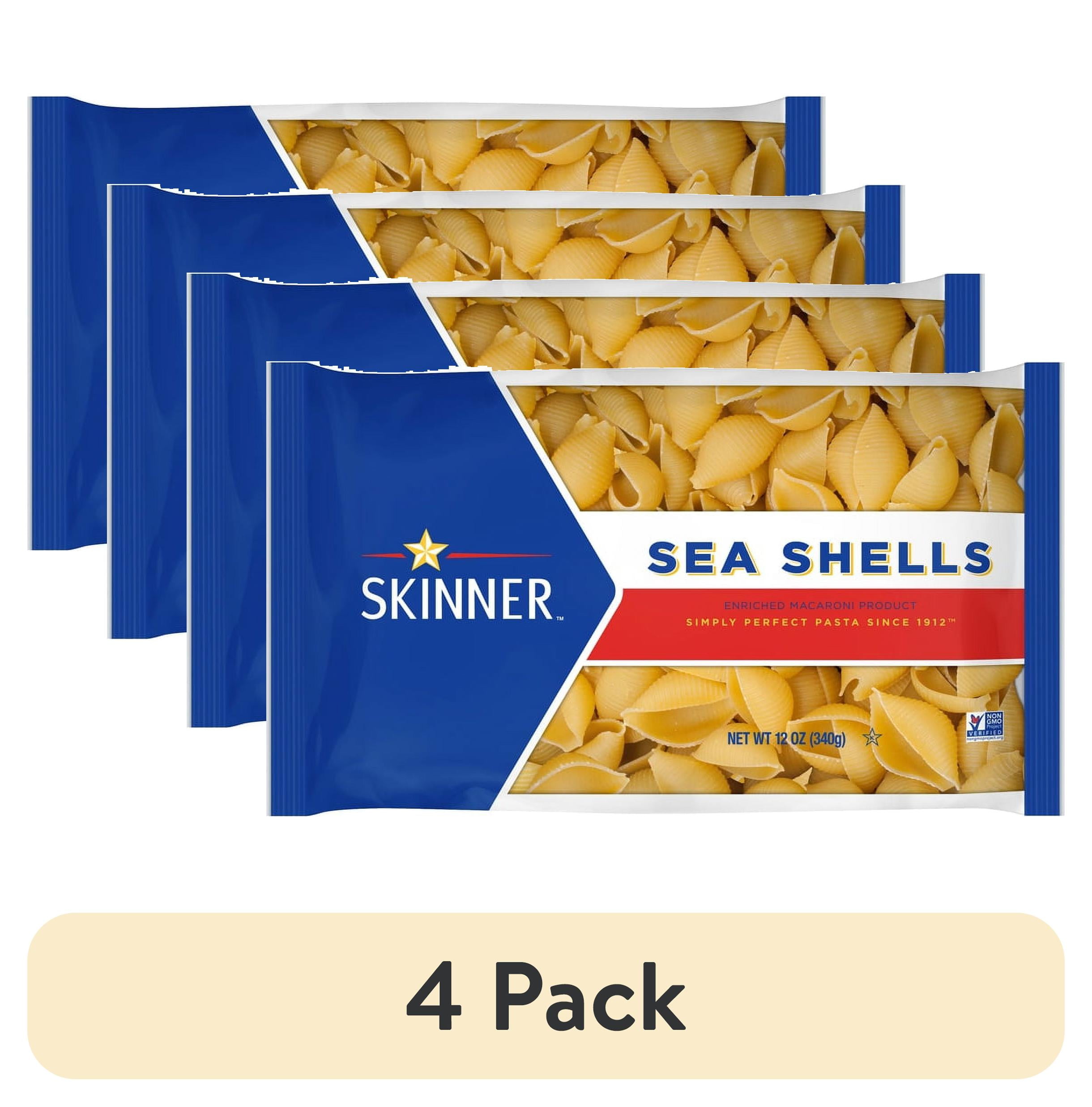 (4 pack) Skinner 12 oz Sea Shell Pasta - Walmart.com
