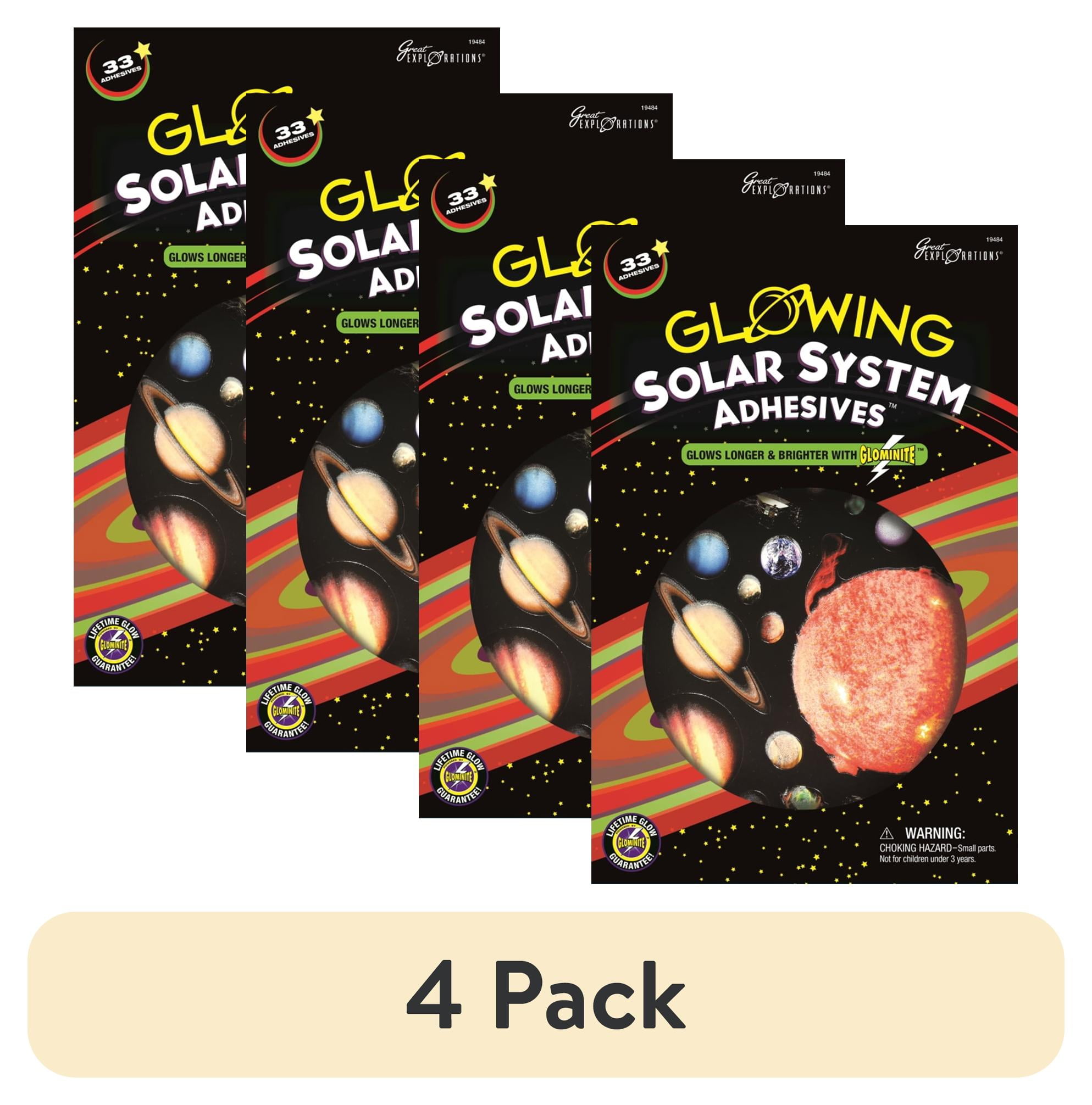 (4 pack) Solar System Adhesives - Walmart.com
