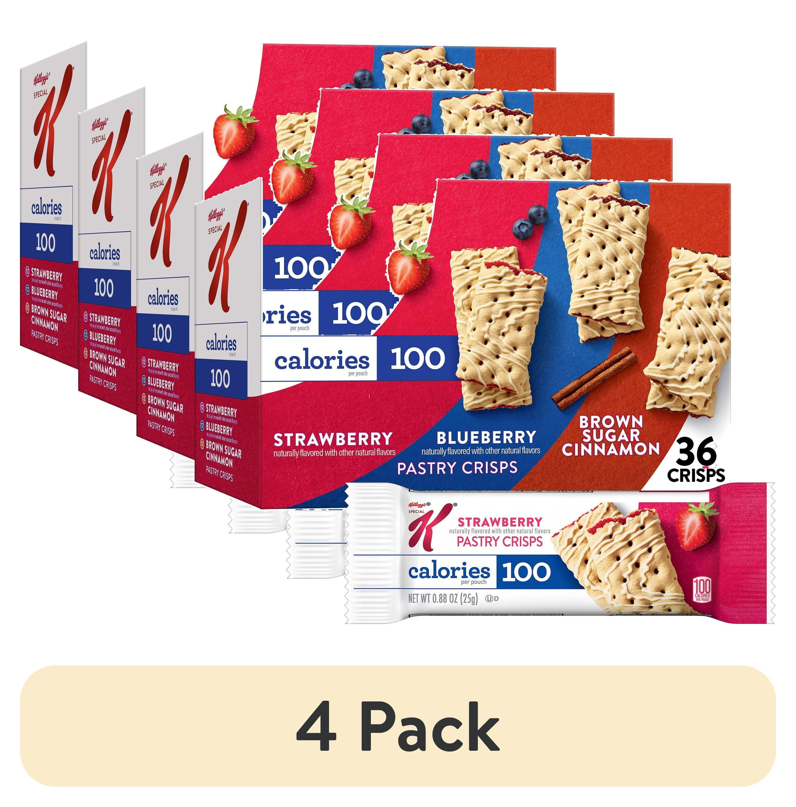 (4 pack) Special K Variety Pack Pastry Crisps, 100 Calorie Snacks ...