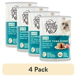 (4 pack) Special Kitty Classic Tuna Dinner Pate Wet Cat Food, 13 oz Can ...