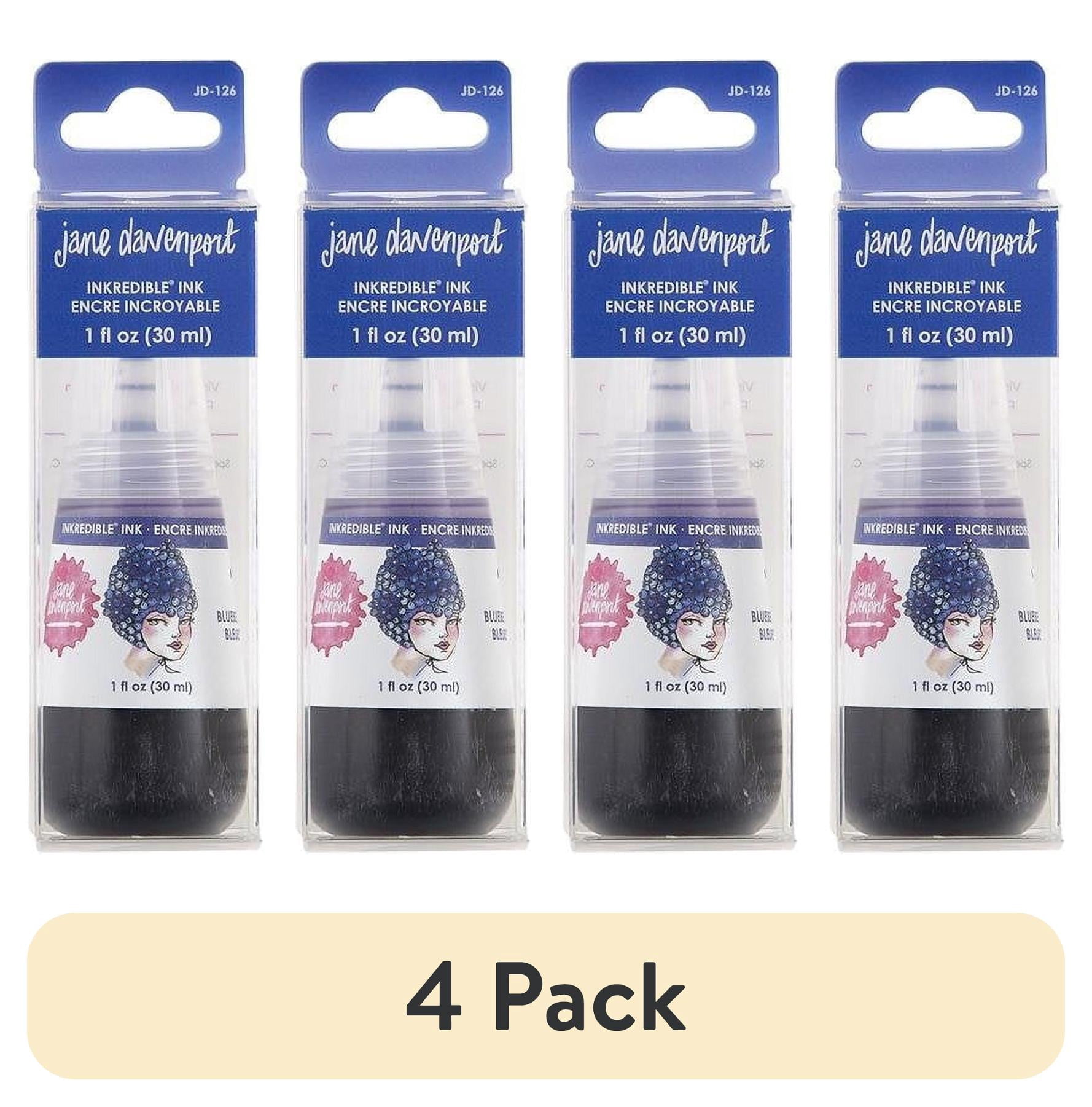 (4 pack) Jane Davenport Inkredible Ink - Blueberry, 1 oz - Walmart.com