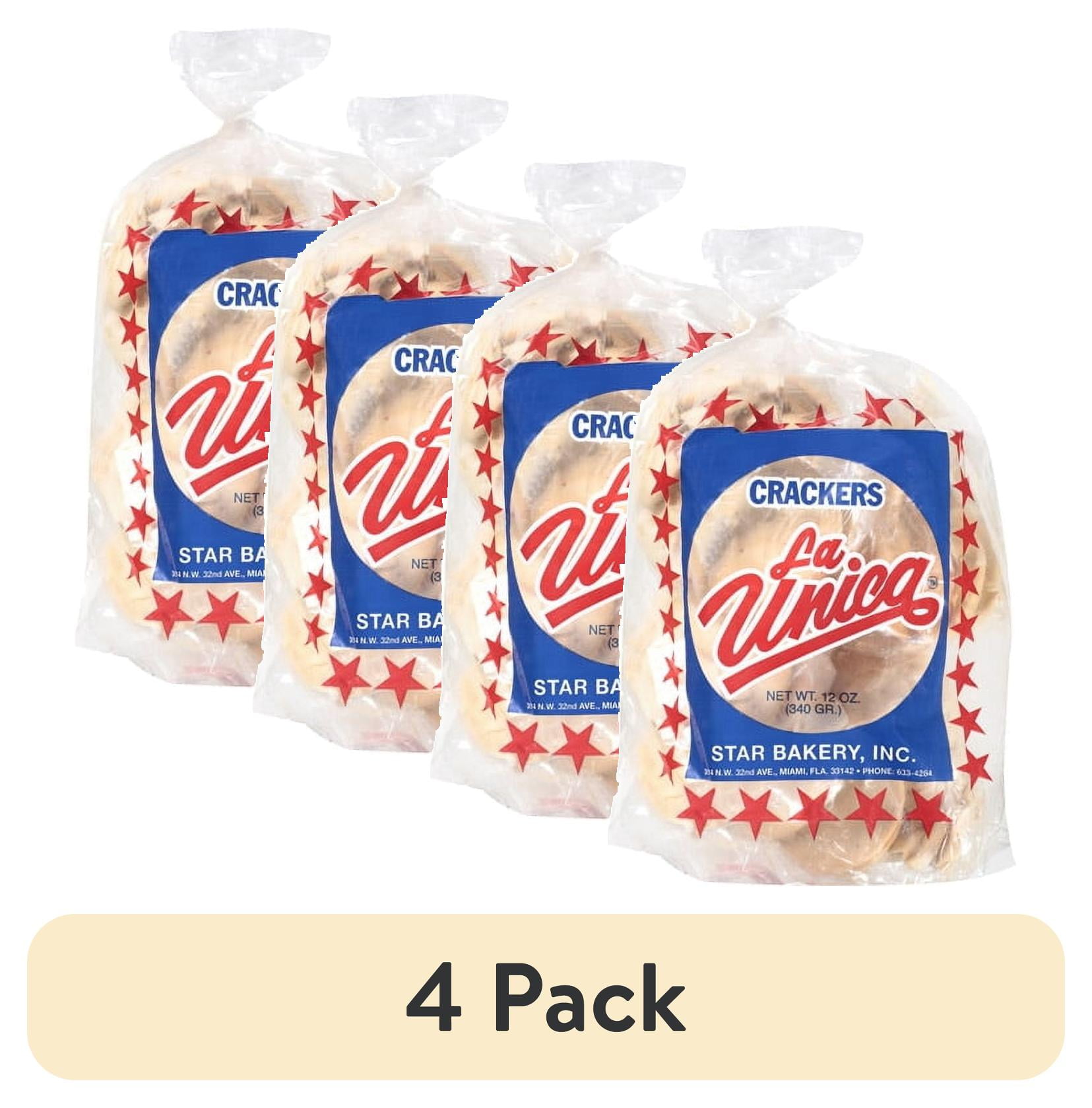 (4 pack) Star Bakery La Unica Crackers, 12 oz - Walmart.com