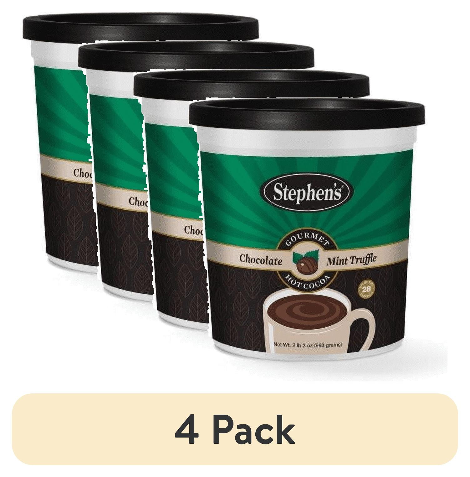 (4 pack) Stephen's Gourmet Mint Truffle Hot Cocoa Powder Drink Mix ...