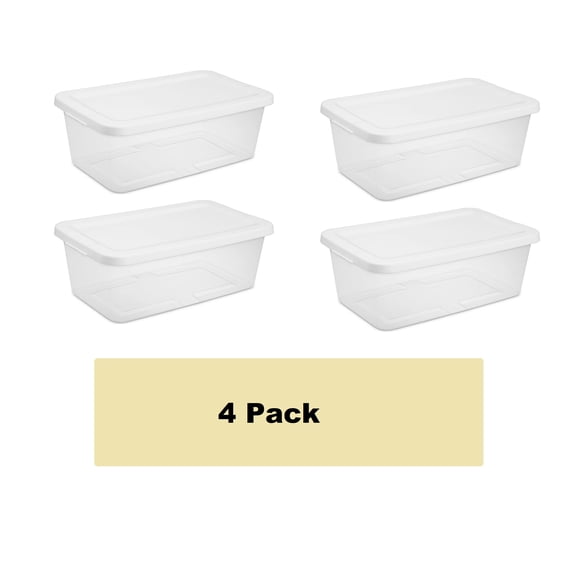 6 Quart Plastic Containers