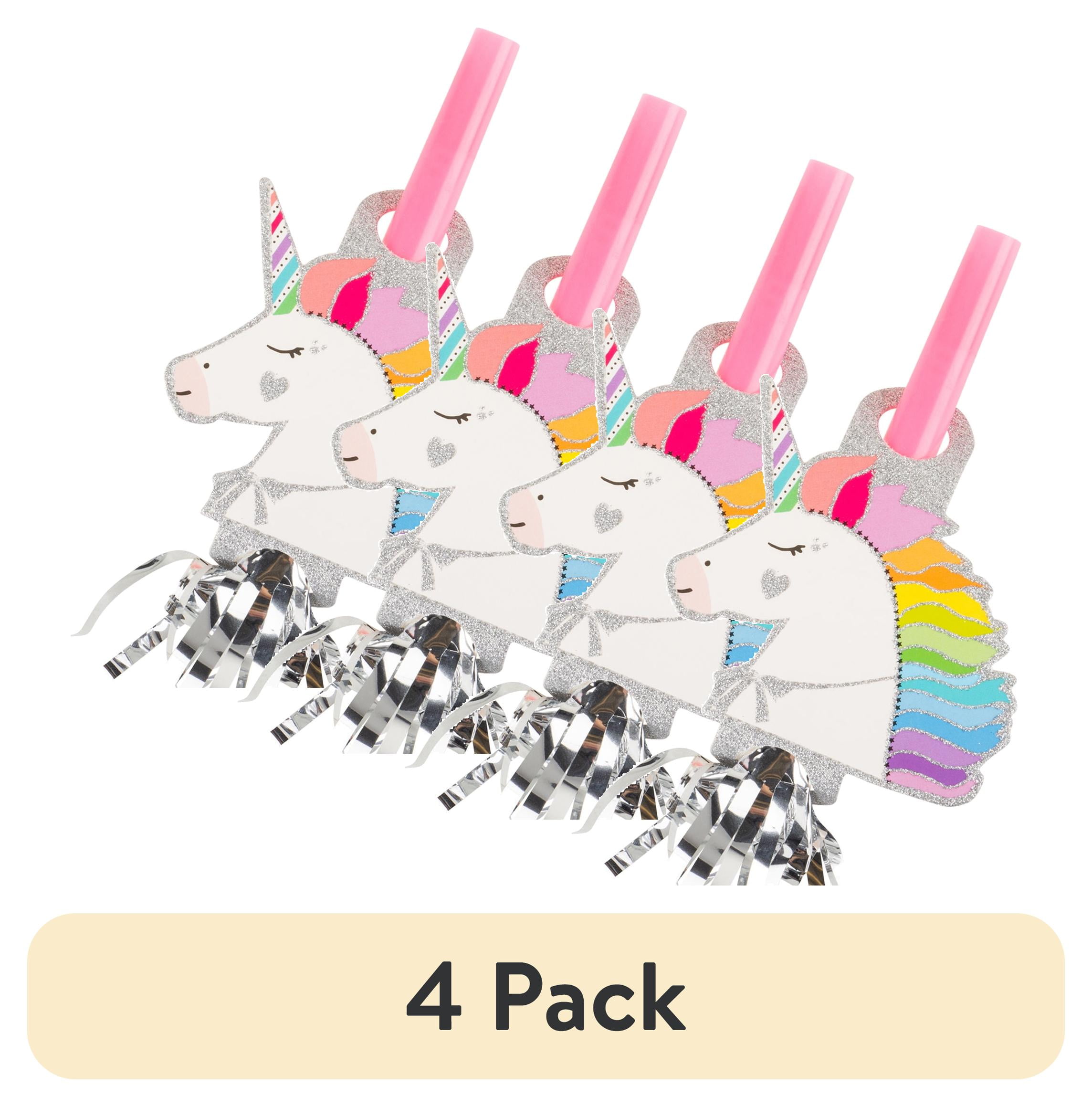 (4 pack) Strictly Fancy 6 Count Party Horns - Walmart.com