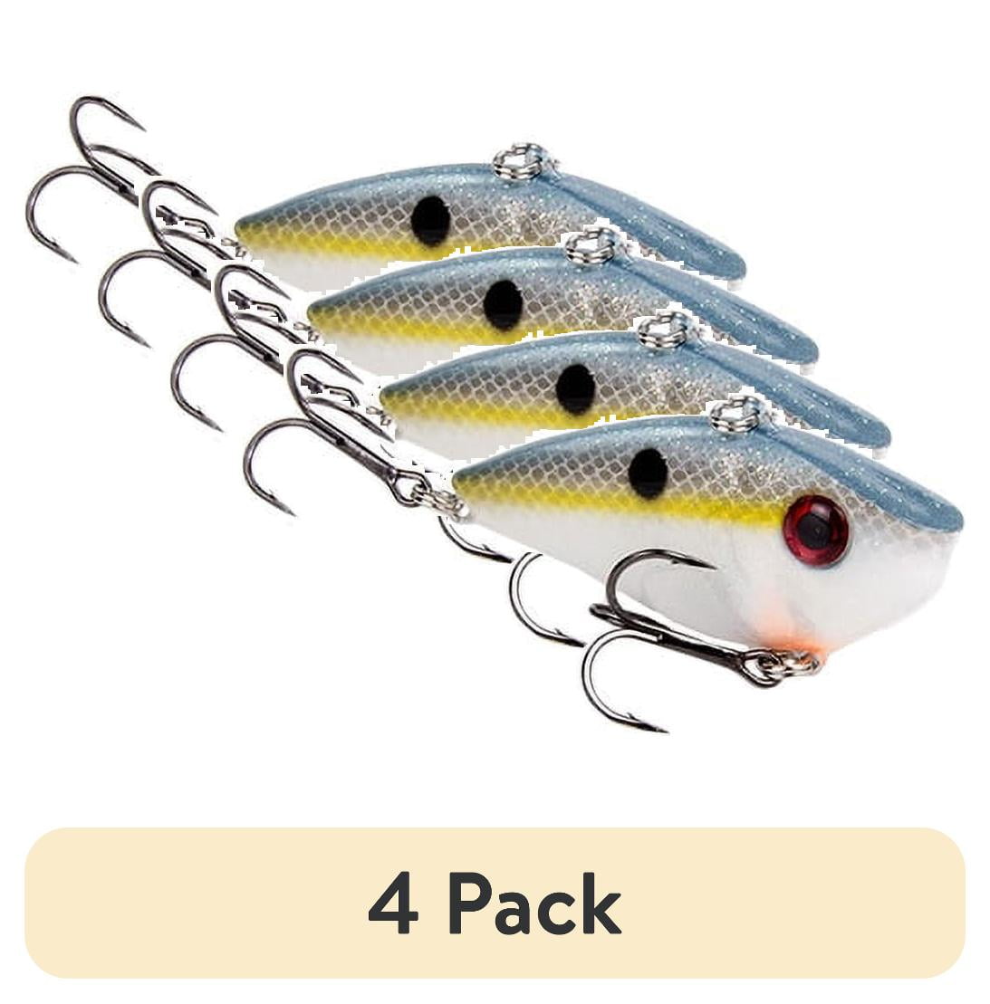 (4 pack) Strike King Red Eye Shad 1/2oz Sexy Shad Hard Bait Lure - Walmart.com