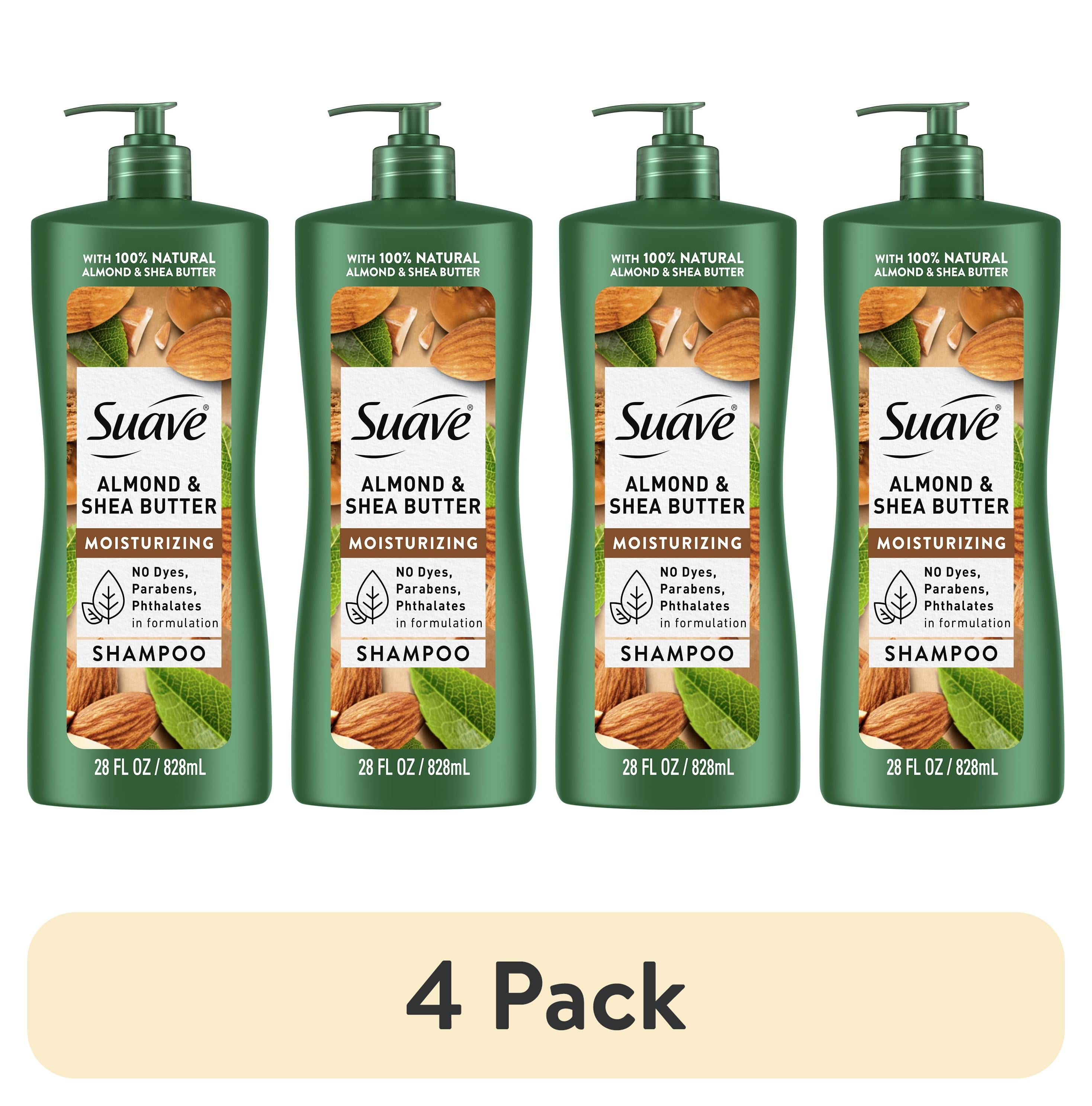 (4 pack) Suave Professionals Almond + Shea Butter Moisturizing Shampoo ...