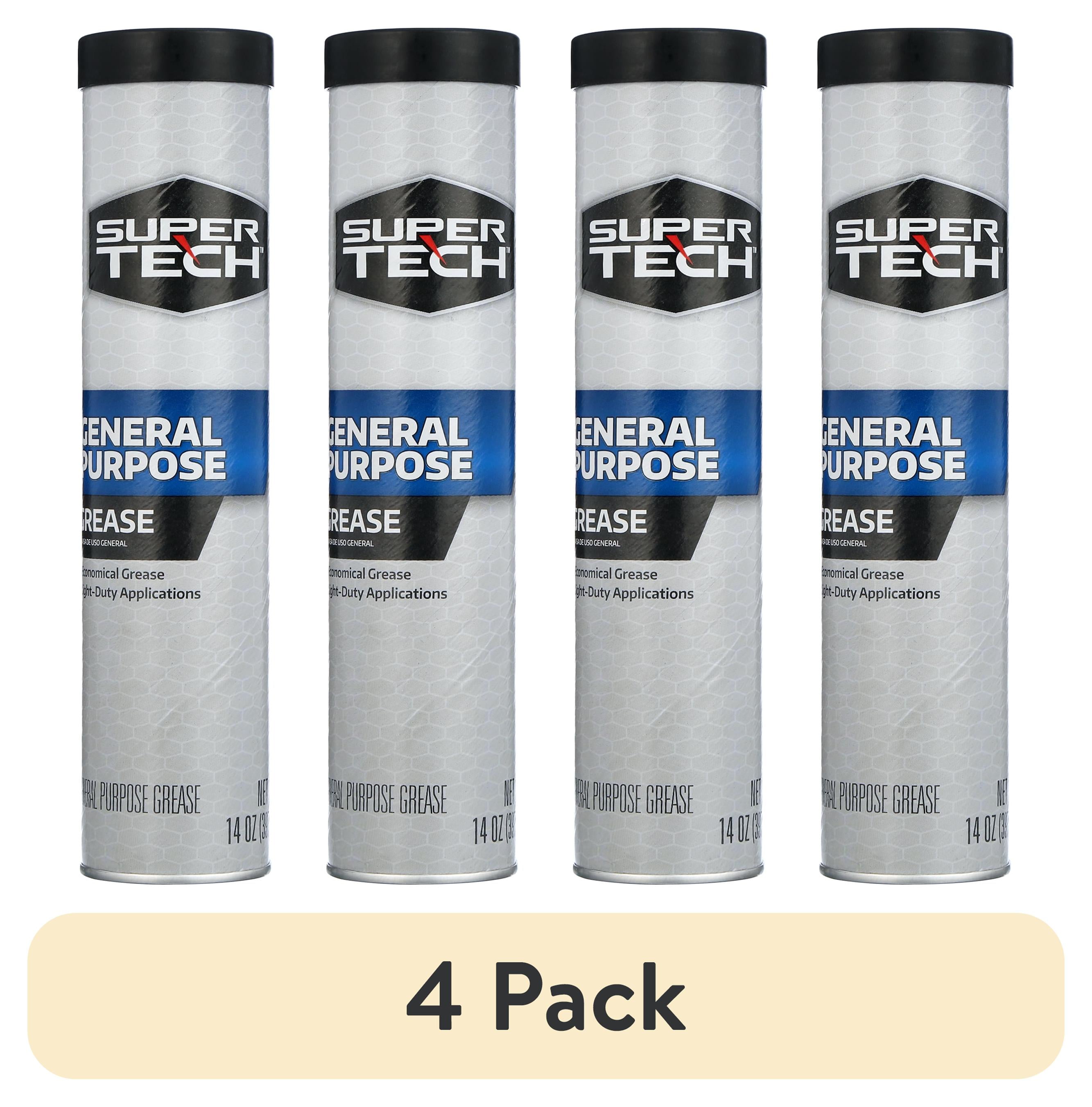 (4 pack) Super S General Purpose Grease, 14 oz, Enhanced Wear ...